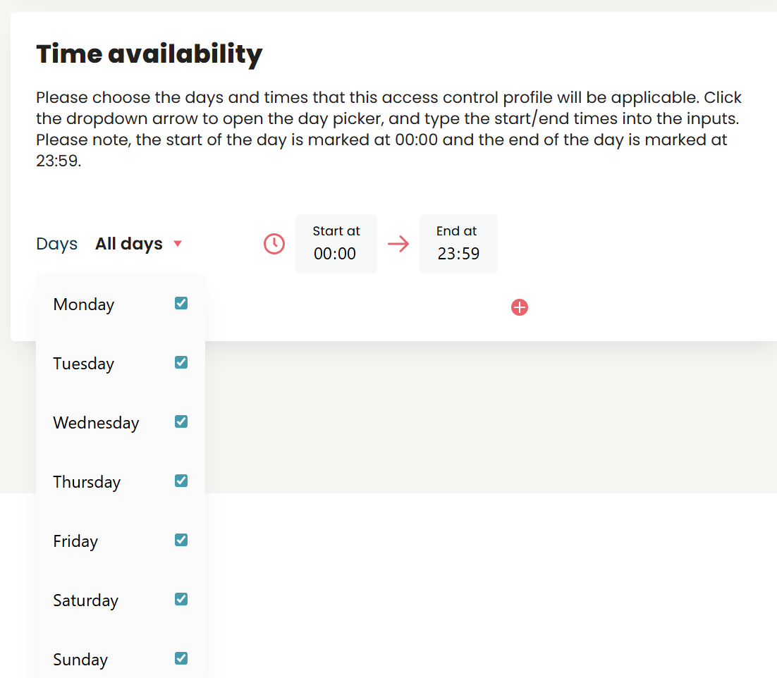 How to add and configure access control profiles – Fuuse Support Hub